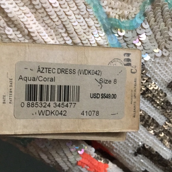 All Saints | Dresses | All Saints Aztec Mini Dress | Poshmark